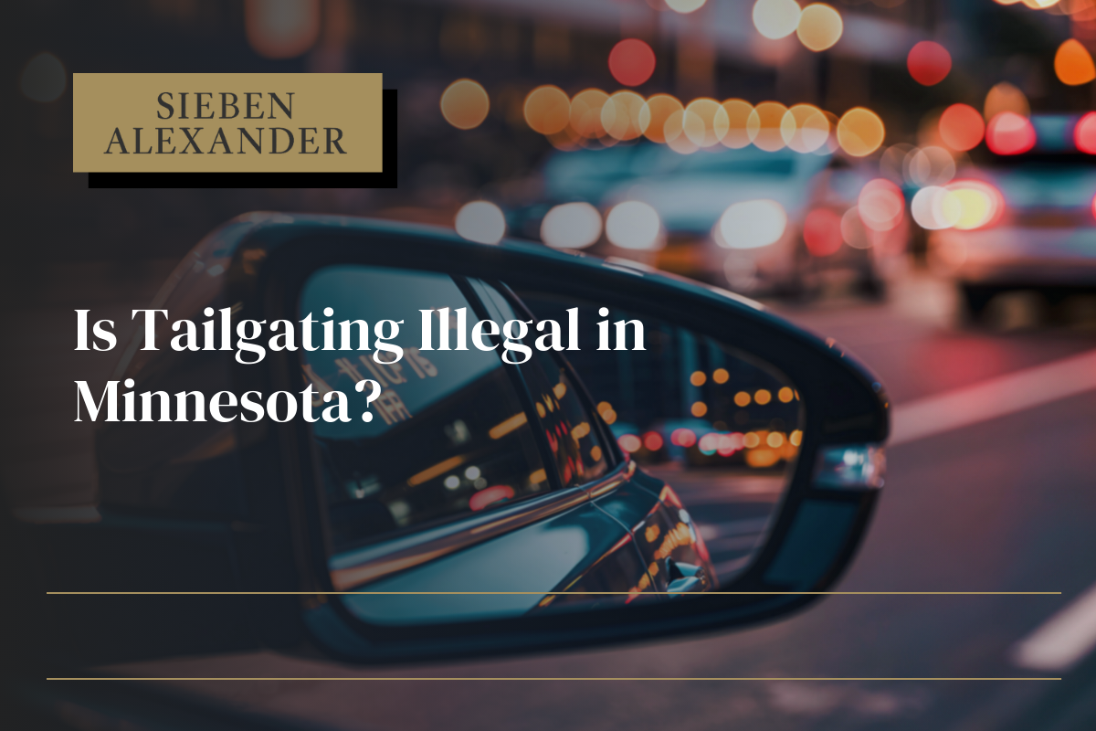 Is Tailgating Illegal in Minnesota? | Minnesota Car Accident FAQs