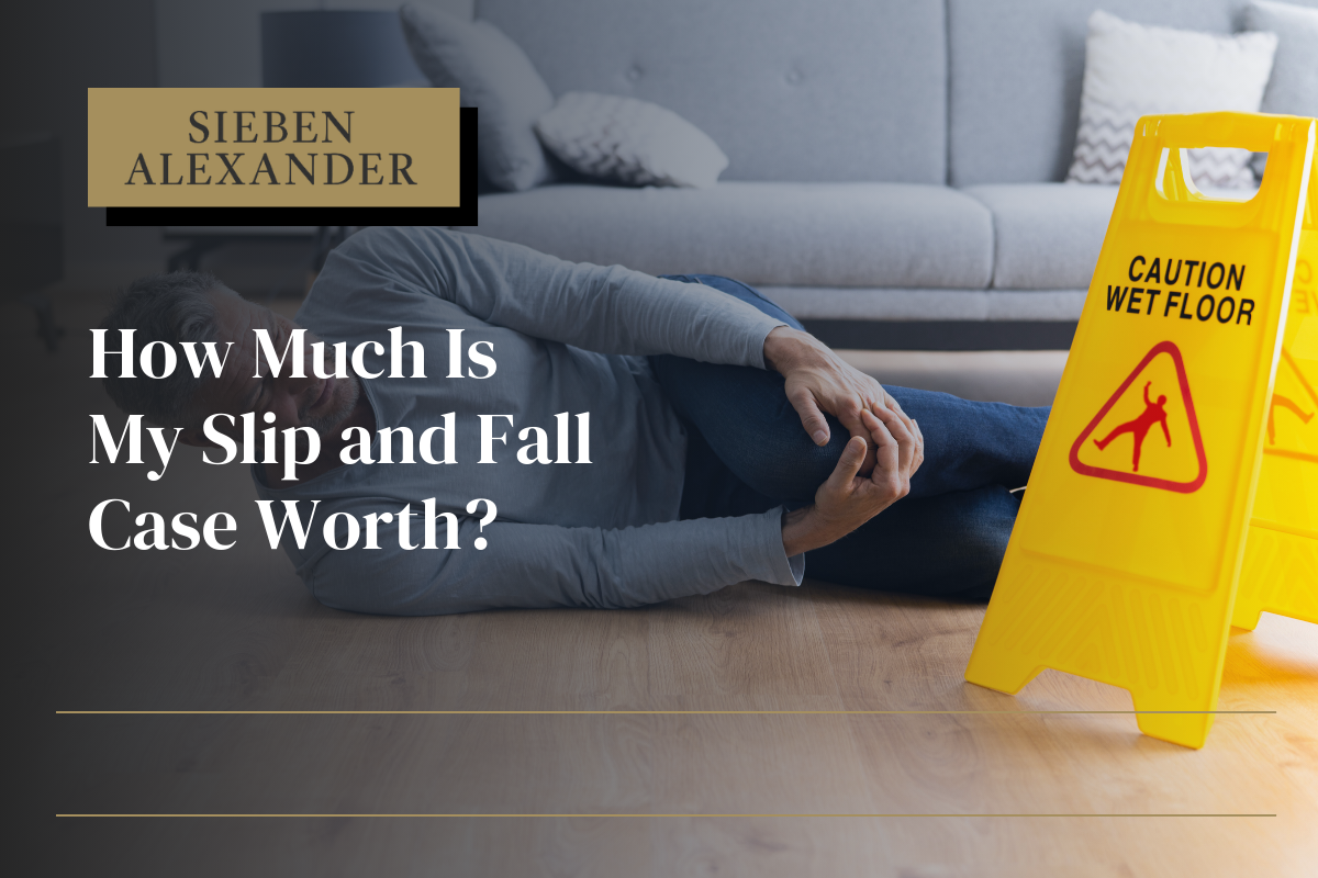 How Much Is My Slip and Fall Case Worth? | Sieben Alexander, P.A.
