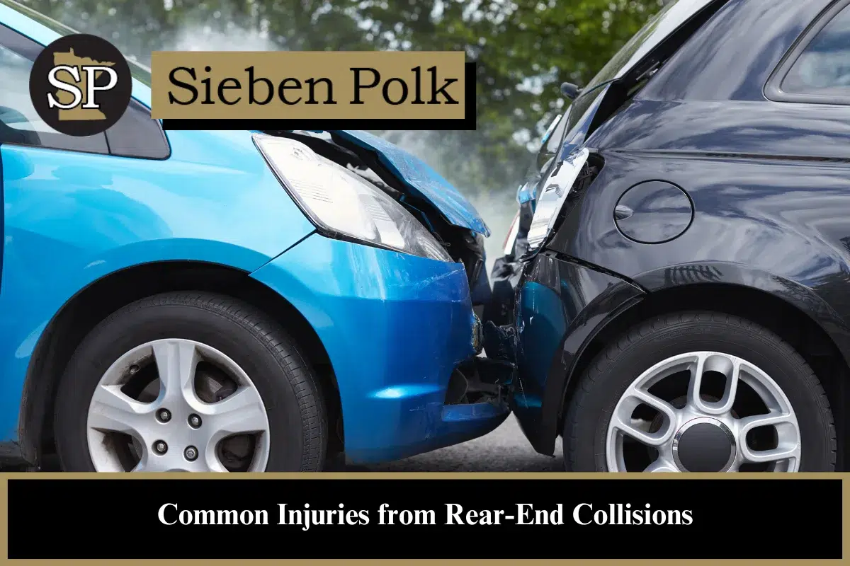 Common Rear End Accident Injuries | Sieben Polk P.A.