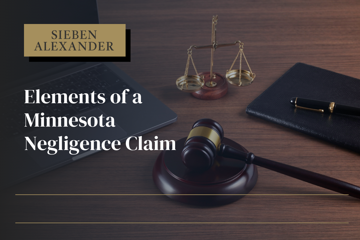 What Are the Elements of a Negligence Claim? | Sieben Alexander, P.A.