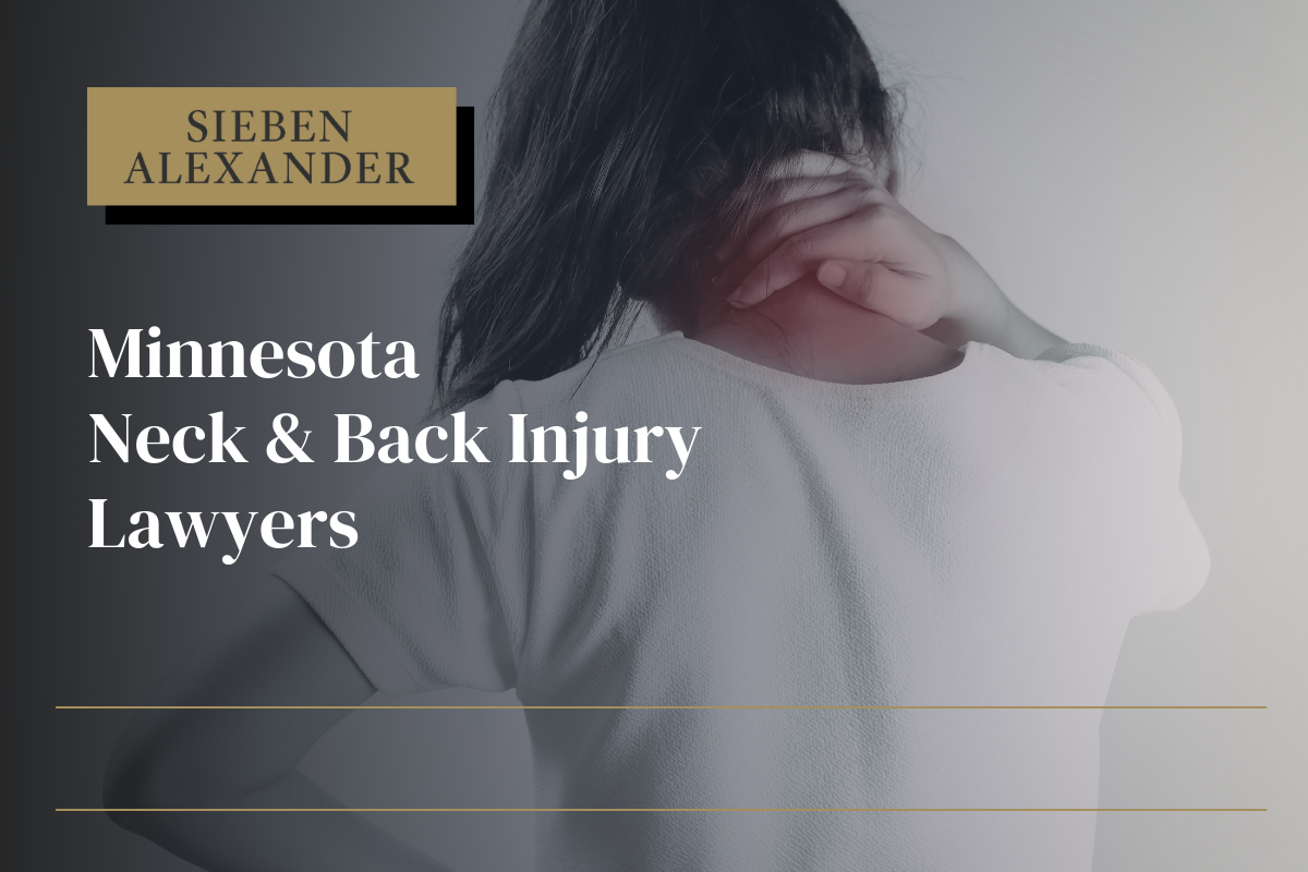 Eagan, MN Neck & Back Injury Lawyer | Sieben Alexander, P.A.