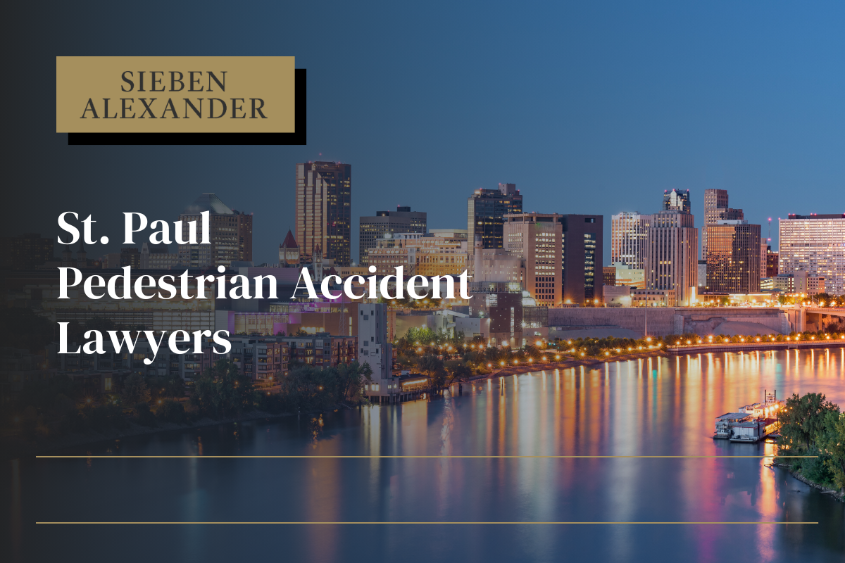 Pedestrian Accident Attorney in St. Paul, MN | Sieben Alexander, P.A.